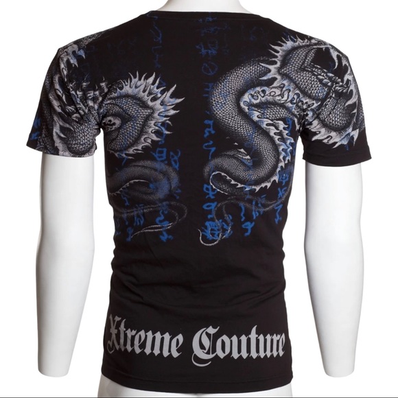 Affliction | Shirts | Xtreme Couture By Affliction Mens Tshirt Double ...